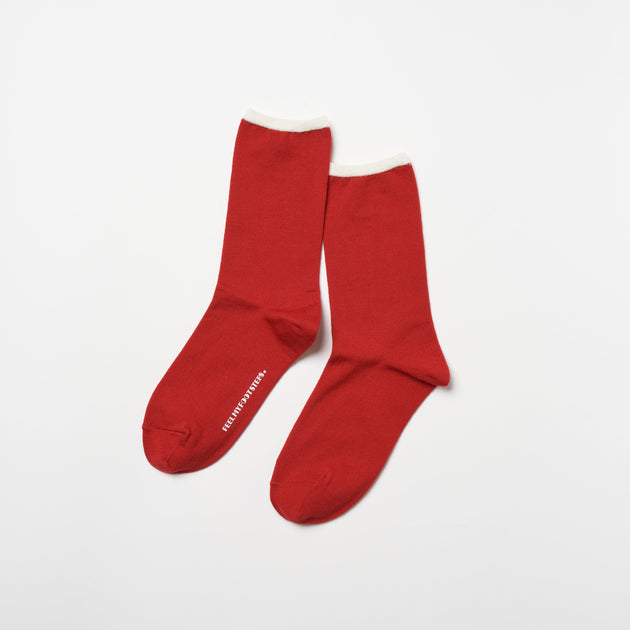 FEEL MY FOOTSTEPS pattern socks「SIMPLE」 – By Emotion