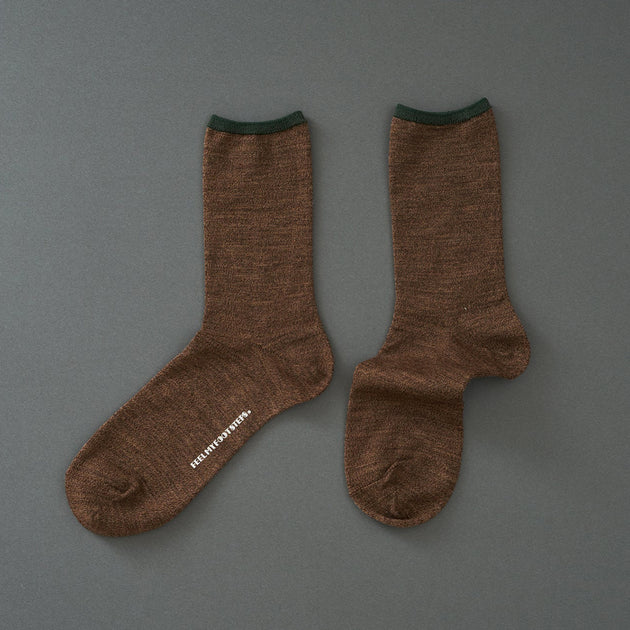 FEEL MY FOOTSTEPS pattern socks「SIMPLE」 – By Emotion