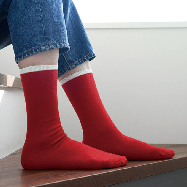 FEEL MY FOOTSTEPS pattern socks「SIMPLE」 – By Emotion